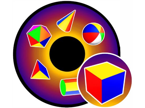 Optikinetics DISCONTINUED 6" Wheel: 3D Shapes - Optifanatics - #1 ...